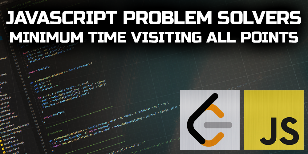 JavaScript Problem Solvers: Minimum Time Visiting All Points | by ...
