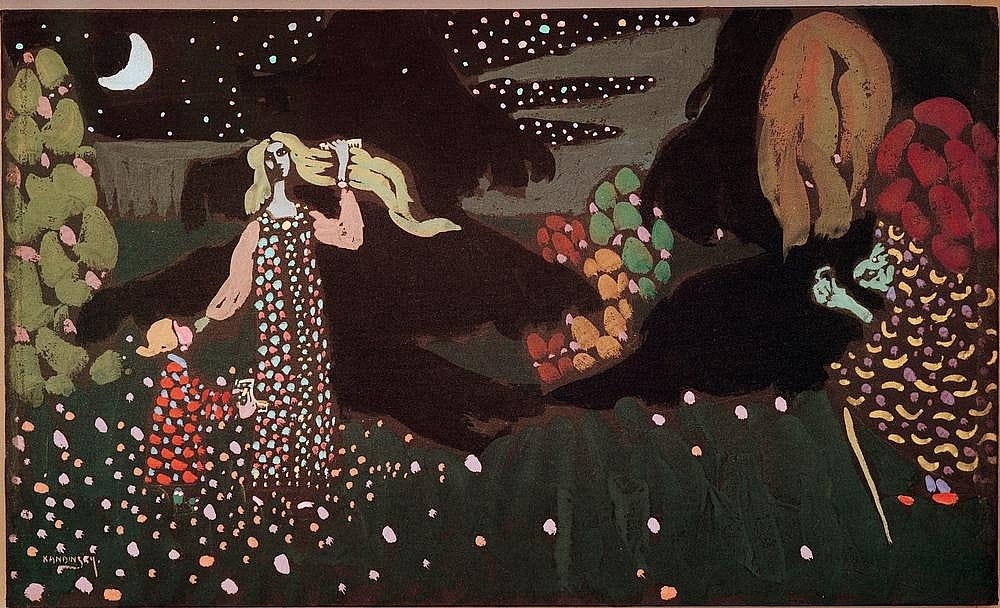What is night?. Die Nacht, Wassily Kandinsky. | by Syed Buali Gillani ...