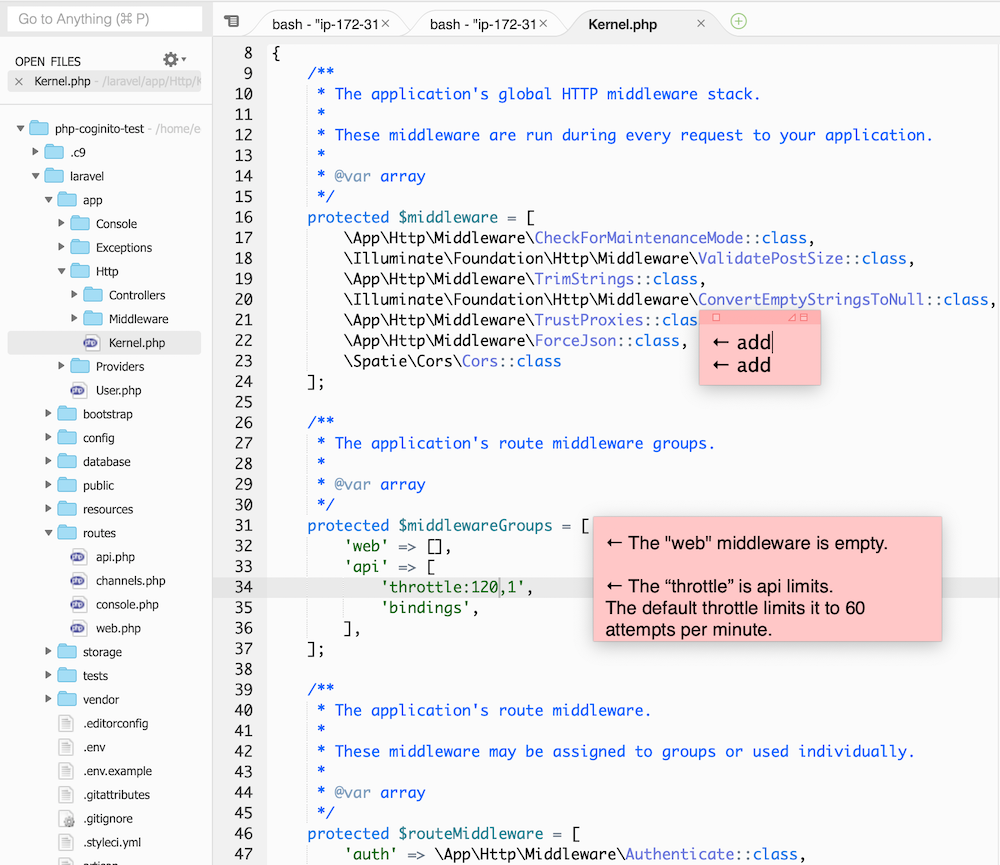 Make Laravel API-only. 1. Create a Laravel Project | by Tsubasa Kondo ...