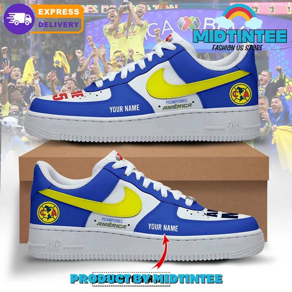 Club America Liga BBVA MX 2024 Campeon Air Force 1 | by MidtinteeStore ...