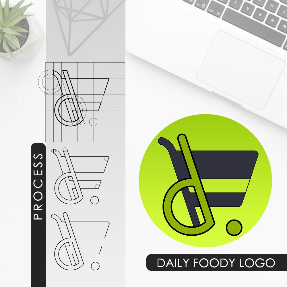 Daily Foodie Logo design. Daily Foody is an upcoming Food… | by WeGrow ...
