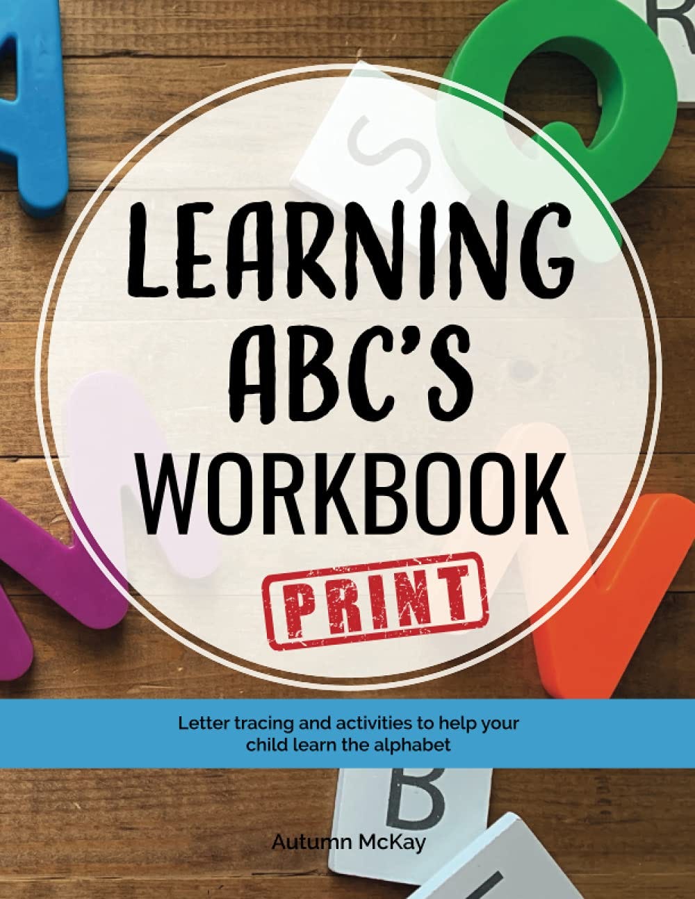 [EBOOK][BEST]} Learning ABC’s Workbook: Print: Tracing and activities ...