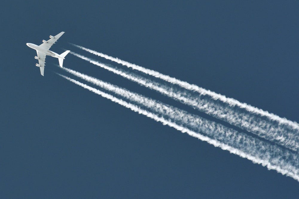 Jet Stream From Plane