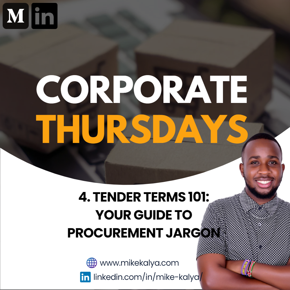 4. TENDER TERMS 101: YOUR GUIDE TO PROCUREMENT JARGON | by Kalyamike ...