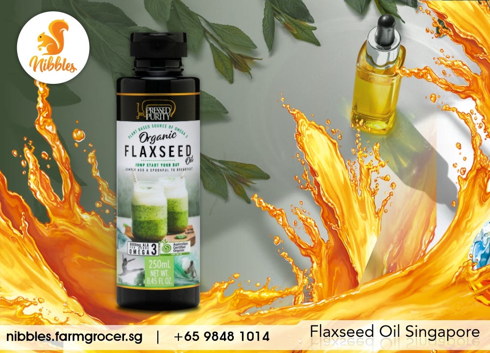 Glowing Skin with Flaxseed Oil Singapore | by Nibbles Farmgrocer | Medium