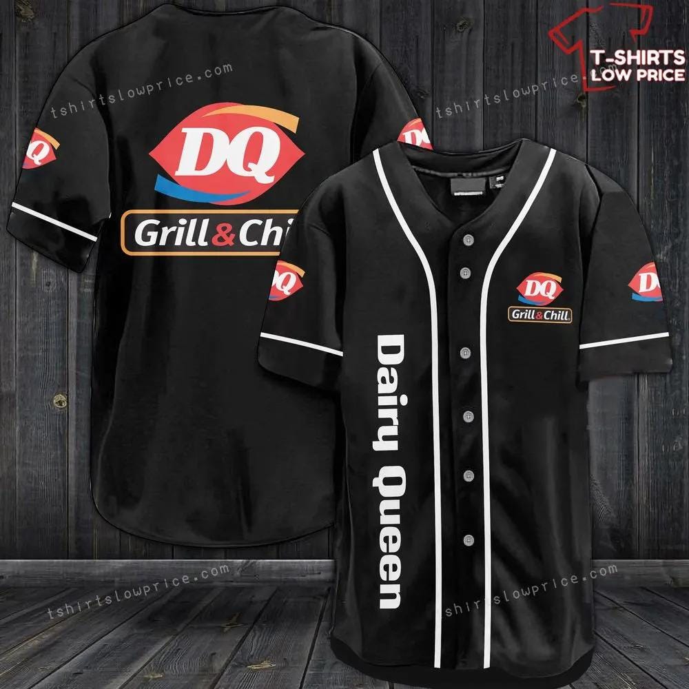 Dairy Queen Black Baseball Jersey | by Daniel Pierre | May, 2024 | Medium