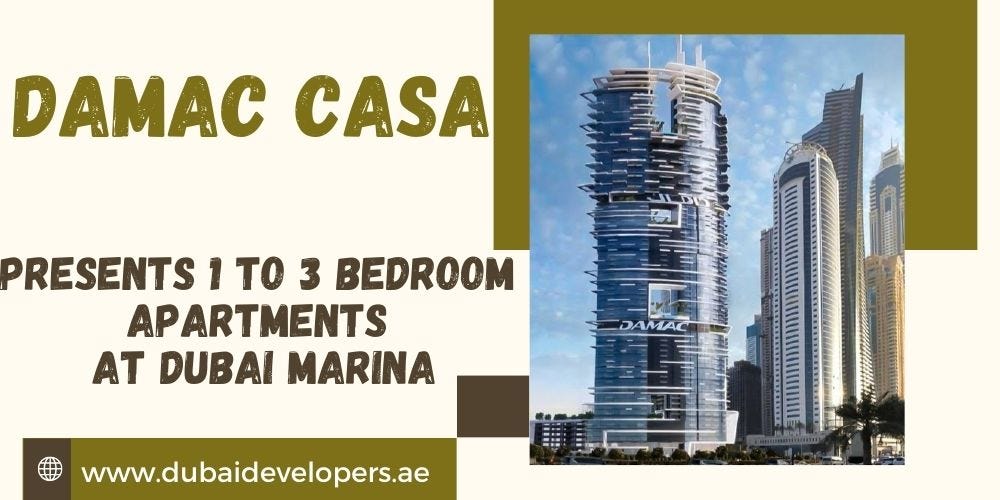 Casa Tower Apartments By Damac Properties — Spectacular Views In Every ...