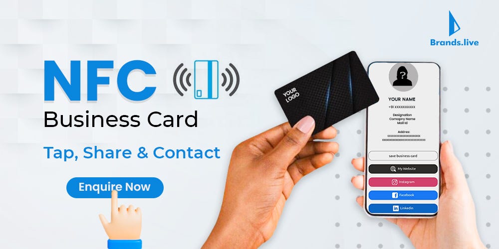 Future Tapping: DigiBrand Card & NFC Magic | Brands.live - Brands.live - Medium