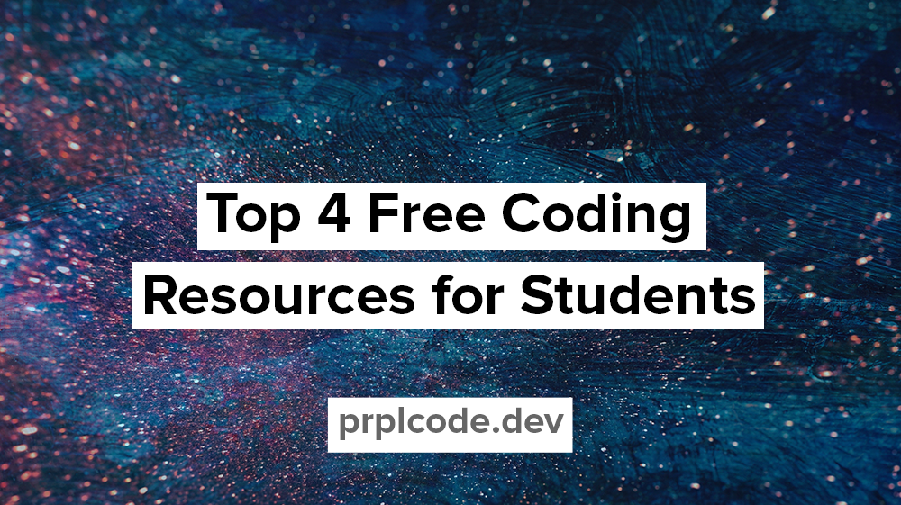 Top Four Free Coding Resources for Students | Level Up Coding