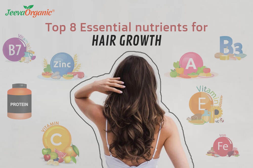 Top 8 Essential Nutrients for Hair Growth | by Jeeva Organic | Medium