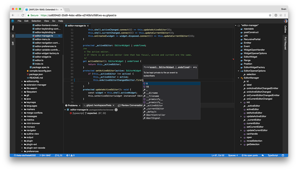 Gitpod — Online IDE For GitHub. After over one year of intensive work… | by Sven Efftinge ...
