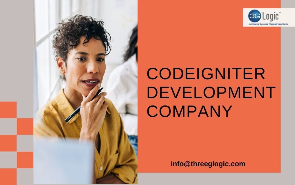 CodeIgniter Development Company-Three G Logic | by Sugandhasharma | Oct, 2024 | Medium