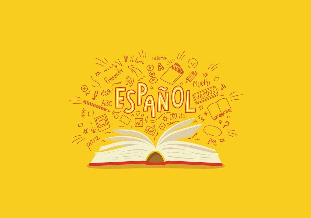 Una Mesa De Español. Soy un principiante en Español. Yo… | by ...