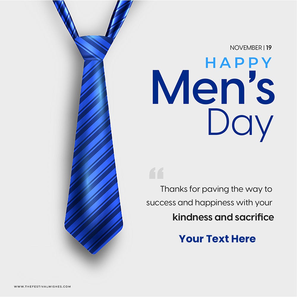 International men’s day 2023 greetings images download with name - The ... International men’s day 2023 greetings images download with name - The ...