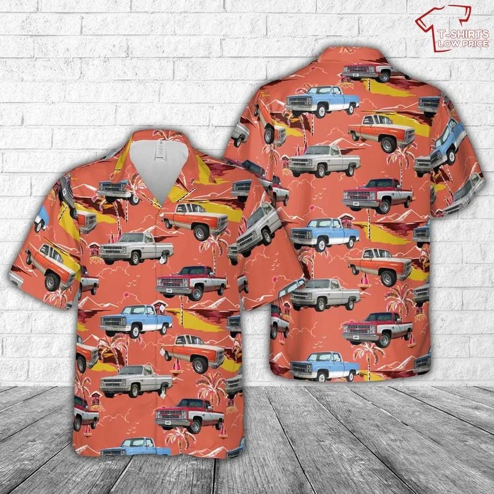 1986 Chevrolet C10 Silverado Hawaiian Shirt For Men And Women | by ...