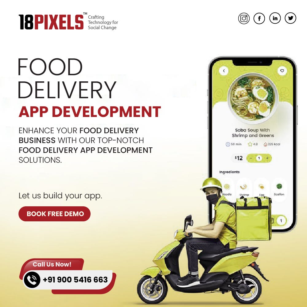 Introducing the Future of Food Delivery: Your Very Own Customized App ...