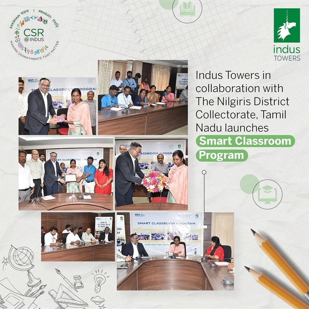 Empowering Education: Indus Tower’s Smart Classroom Launch - Industower ...