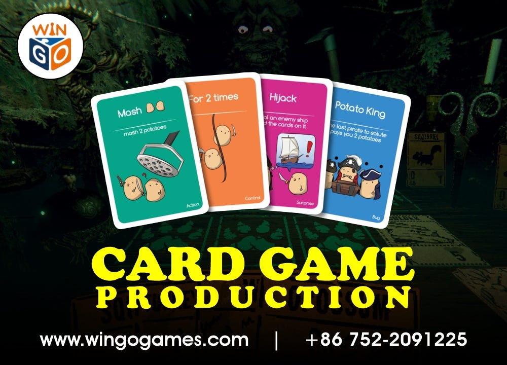 Various Paper Choices for Card Game Production - Wingogames52 - Medium Various Paper Choices for Card Game Production - Wingogames52 - Medium