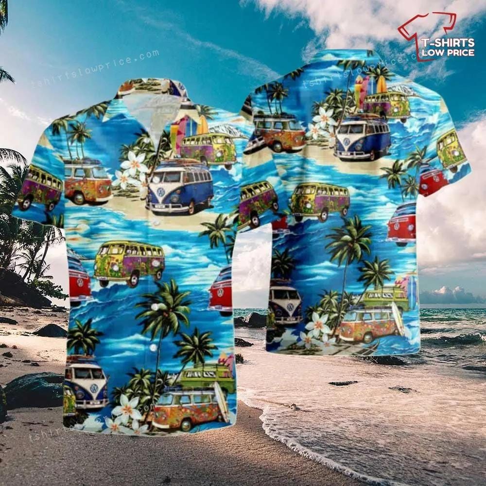 Volkswagen Bus Hawaiian Shirt. The Volkswagen Bus Hawaiian Shirt is a ...
