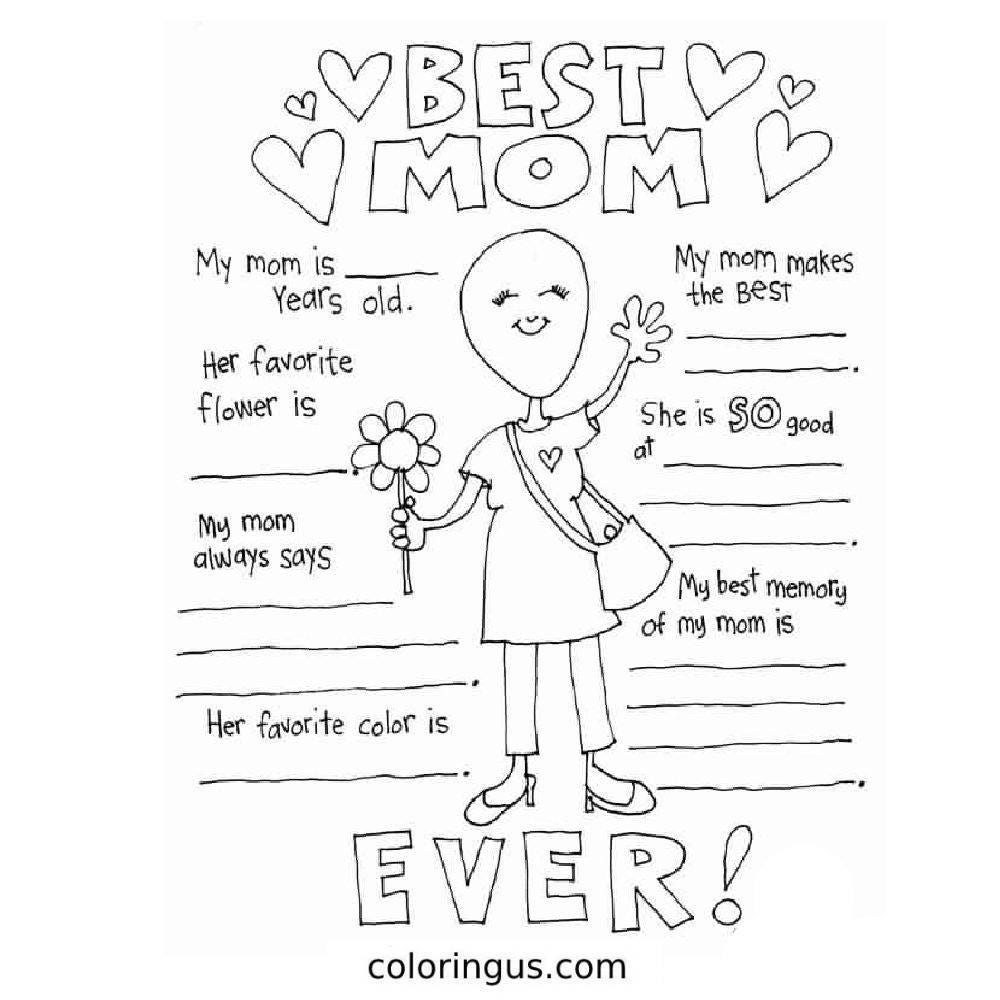 Free Printable Mother’s Day Coloring Pages for Kids - Coloring Us - Medium