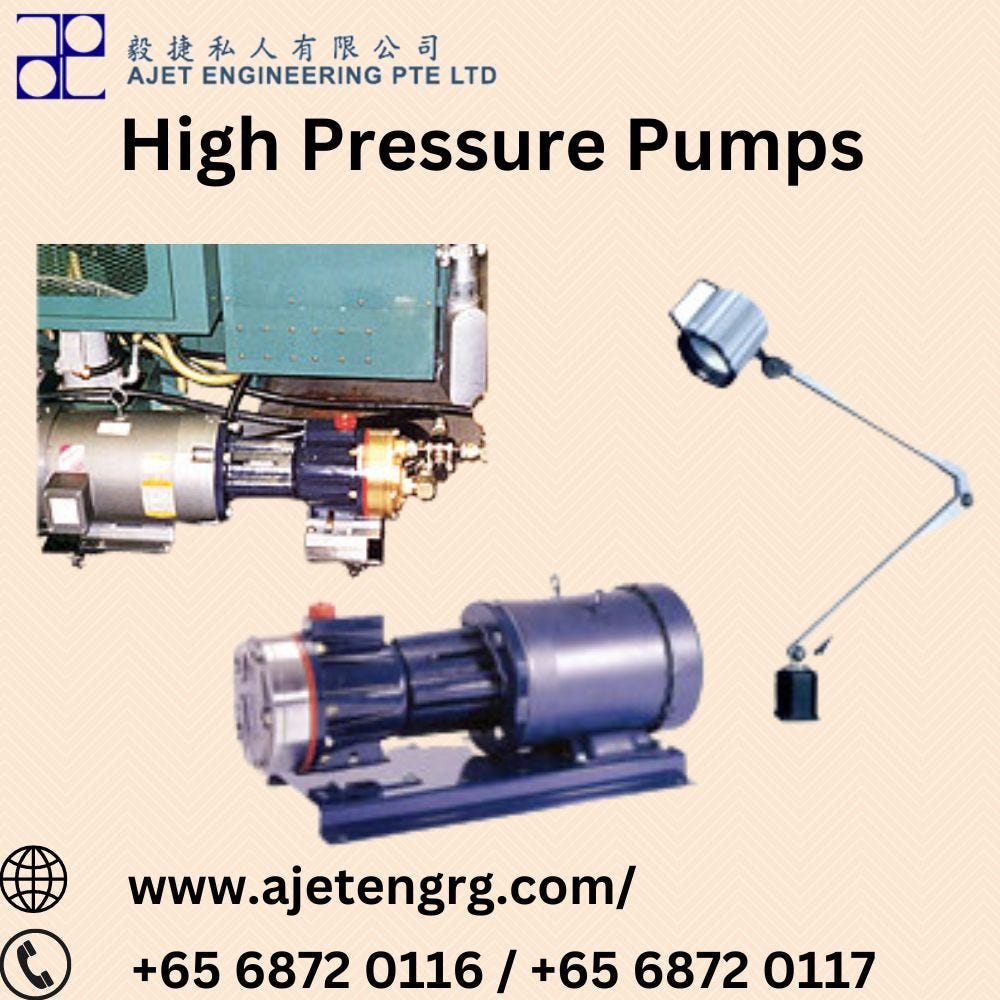 Get Best High Pressure Pump and Machine Lighting Fixture in Singapore ...