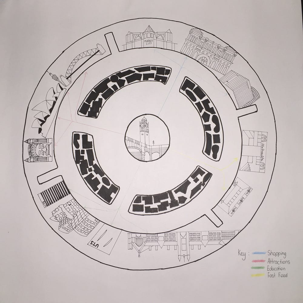 A Drawing Of The City As A Series Of Situations | by danny_derbas ...