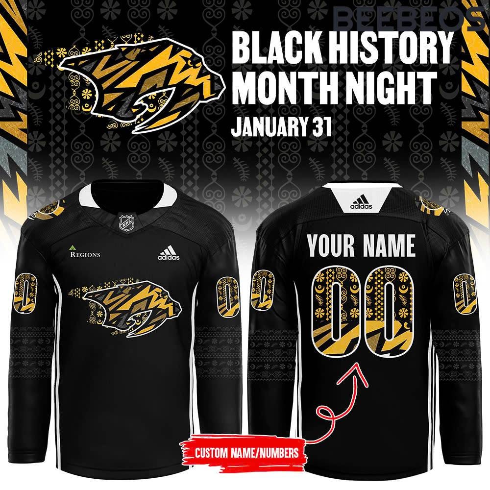 Nashville Predators x 2024 Black History Month Hockey Jersey | by ...
