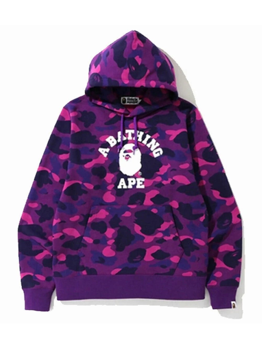BAPE Color Camo College Pullover Hoodie — Purple-Pink. | by Bapehoodie ...