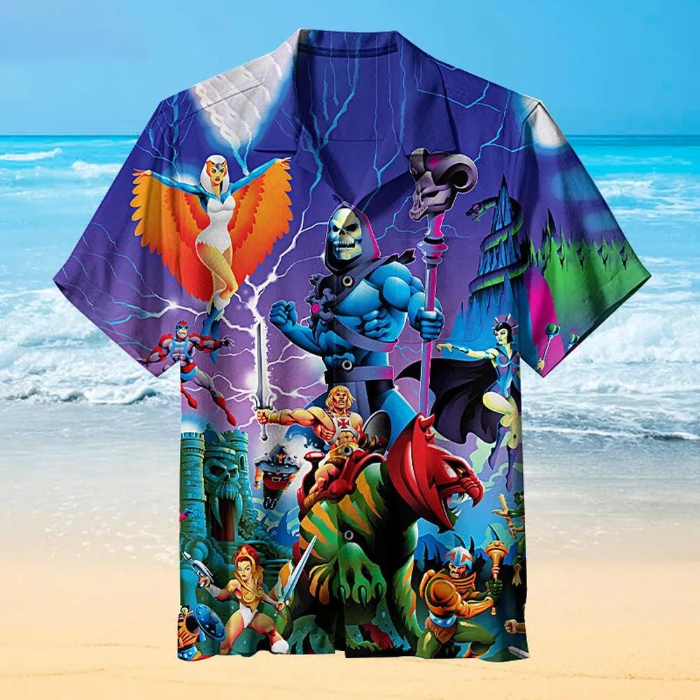 He Man And The Masters Of The Universe Hawaiian Shirt | by Muredac ...