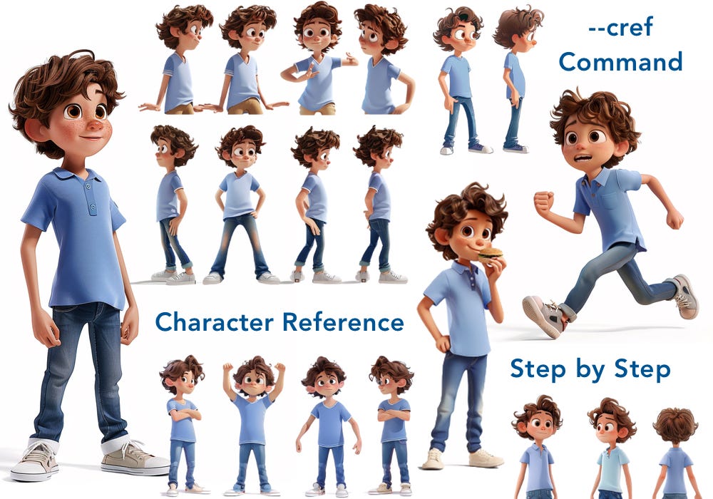 Mastering Character Consistency with Midjourney: A Step-by-Step Guide to Using the --cref ...