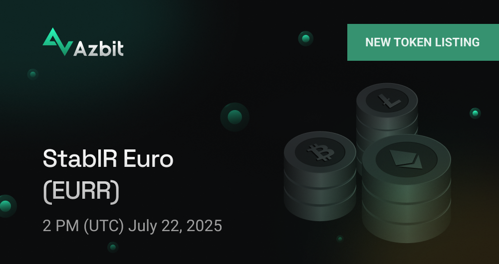 Listing Alert: StablR Euro (EURR) | by Azbit | Azbit News | Jul, 2025 ...