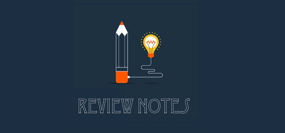 April 2018 — Slowly put things back in order. | Review Notes | by ...