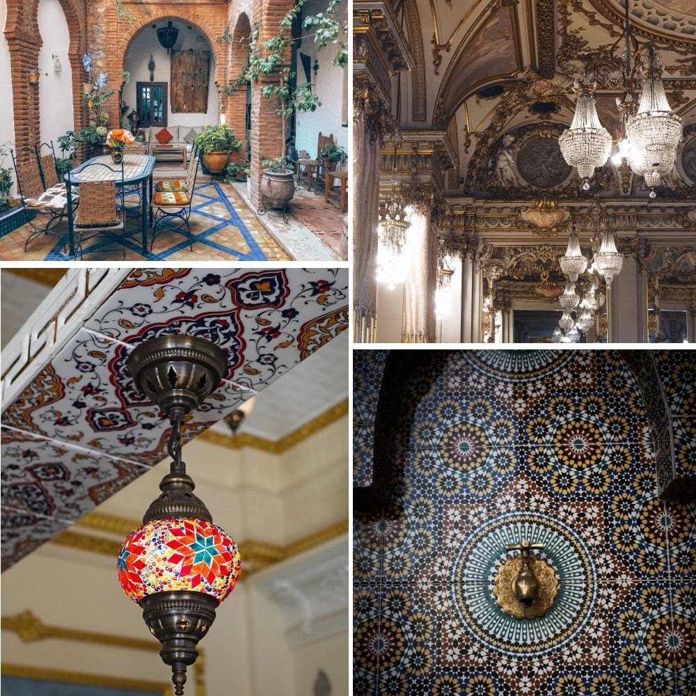 Moroccan decor in the house with a spirit of luxury and touches of ...