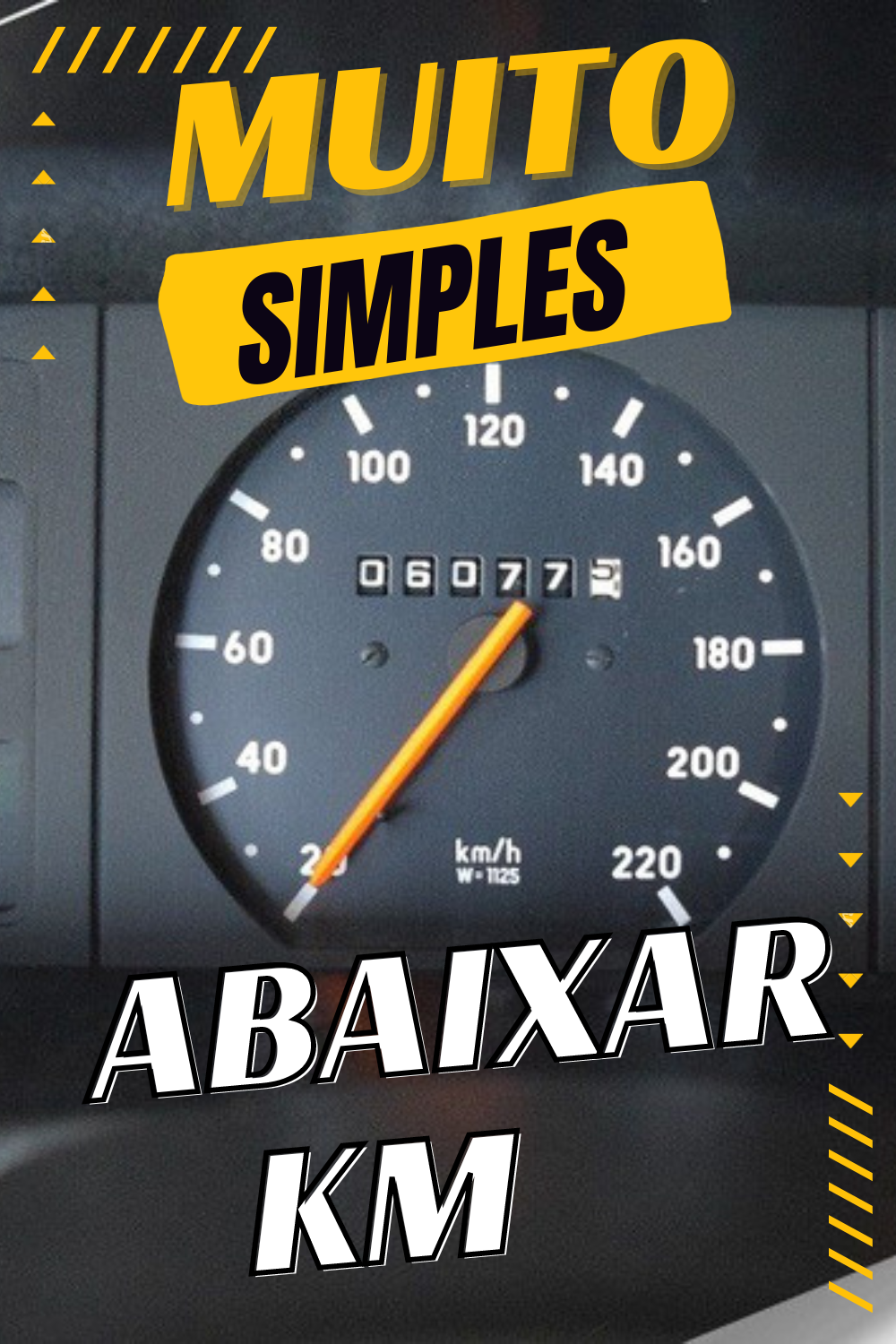 como zerar km do CARRO OU MOTO - Garagem dos opalas - Medium