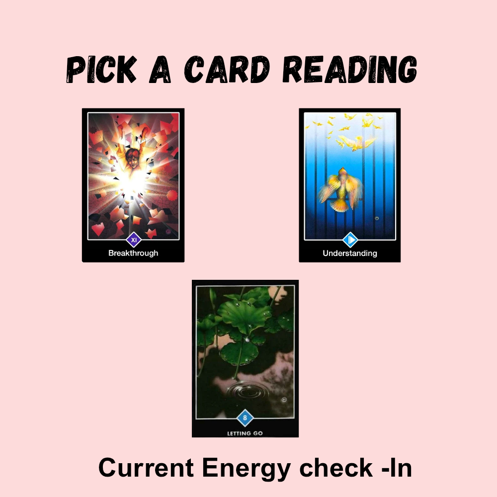Current Energy Check- In : Pick A Card Reading | by Soulful Journey ...