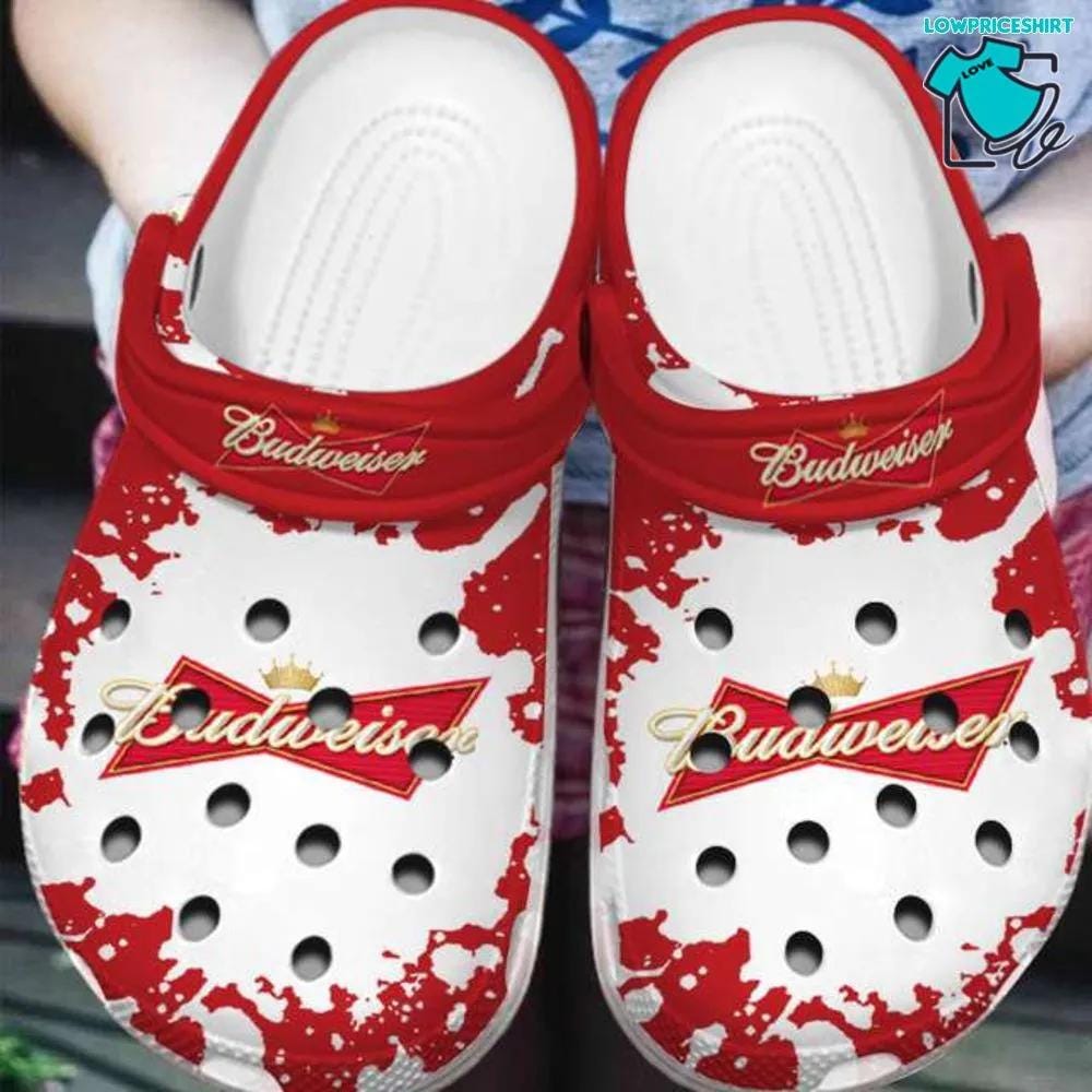Budweiser Beer Crocband Crocs Clog Shoes | by Donald Lay | Apr, 2024 ...