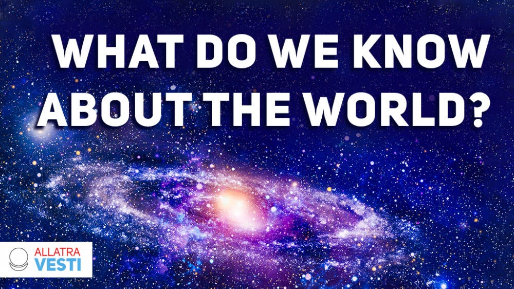 WHAT DO WE KNOW ABOUT THE WORLD?. CREATIVE SOCIETY | by Shirin Abduj ...