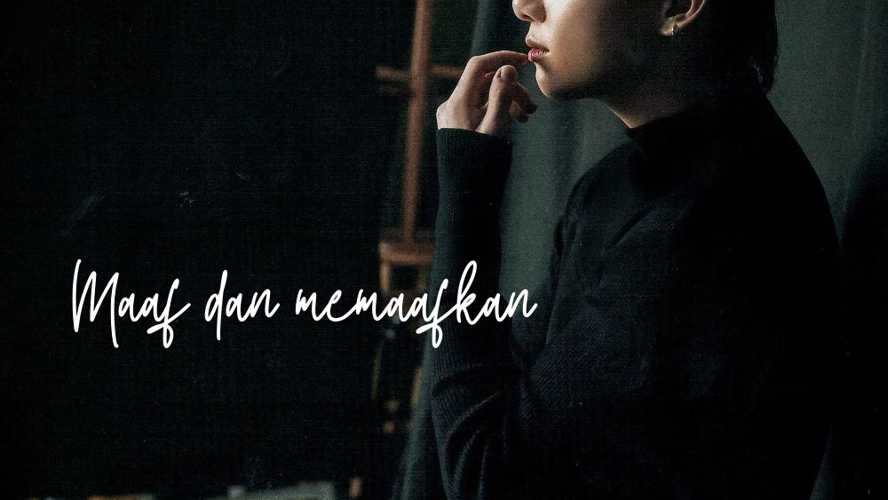 Maaf, dan memaafkan.. Niat hati Sakya, ia memang ingin ke… | by mjspace ...
