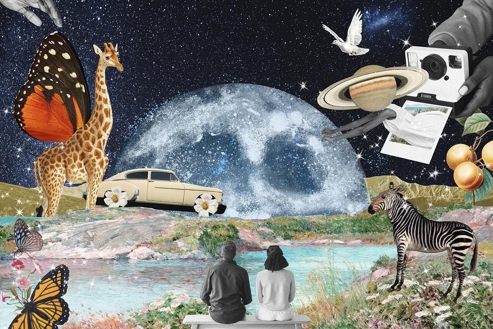 Collage Art: A Mosaic of Creativity and Expression | by Paint by ...