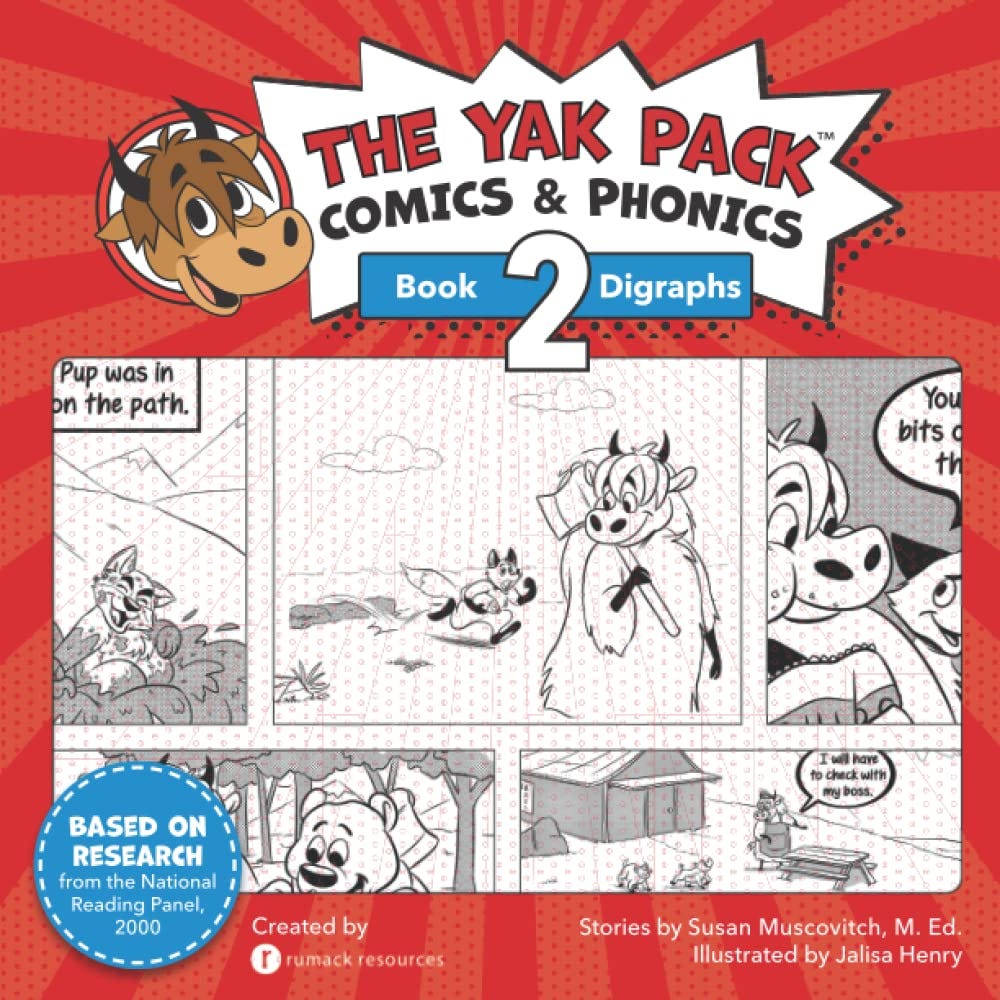 [READ][BEST]} The Yak Pack: Comics Phonics: Book 2: Learn to read ...