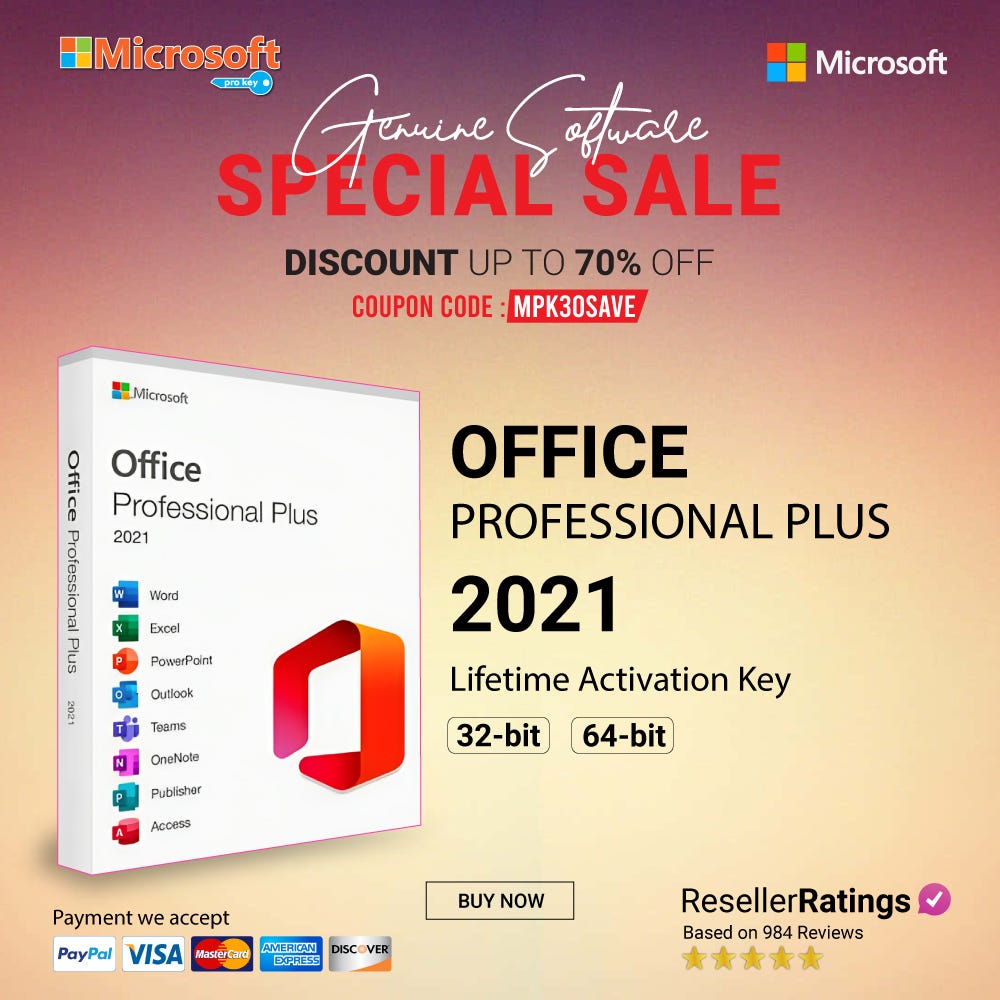 Unlocking the Power of Genuine Software: MicrosoftProKey Special Sale ...