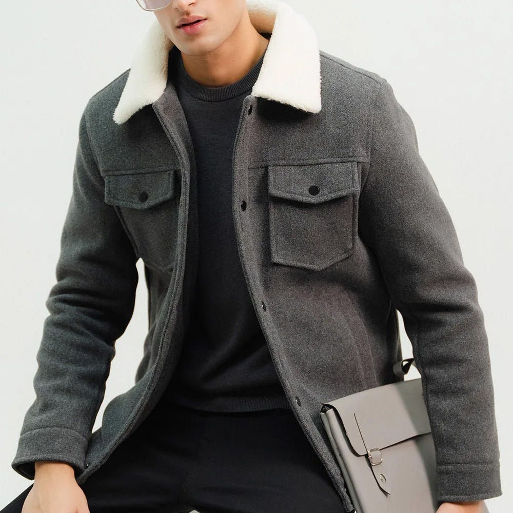 A Deep Dive into the Craftsmanship of Handmade Shearling Jacket | by ...