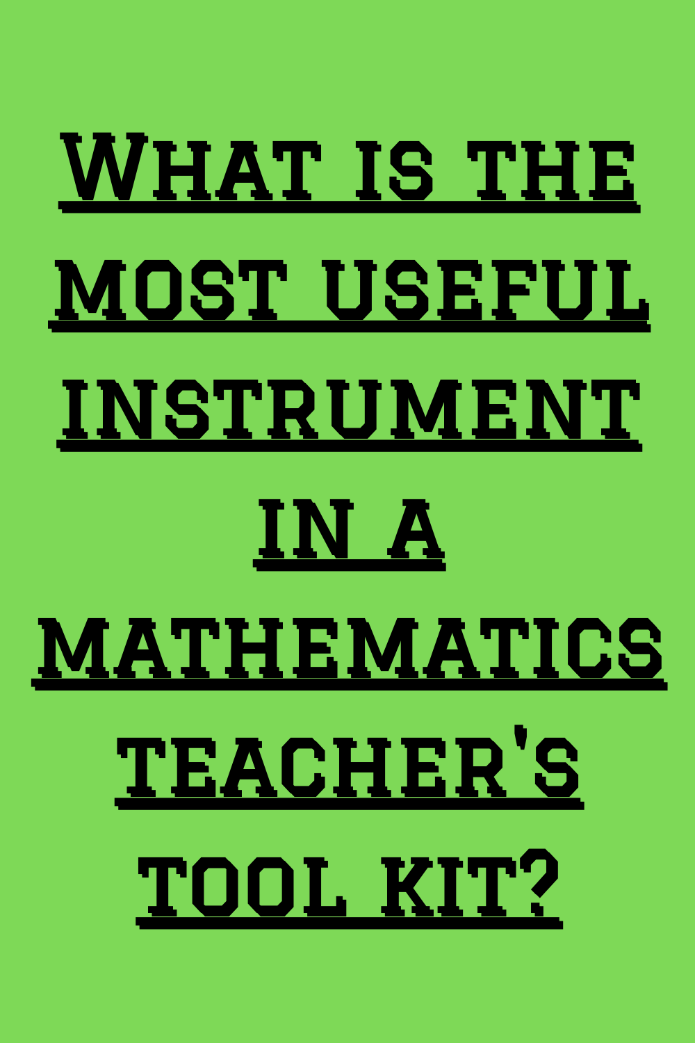 Handy Math Teachers - Mr. John - Medium