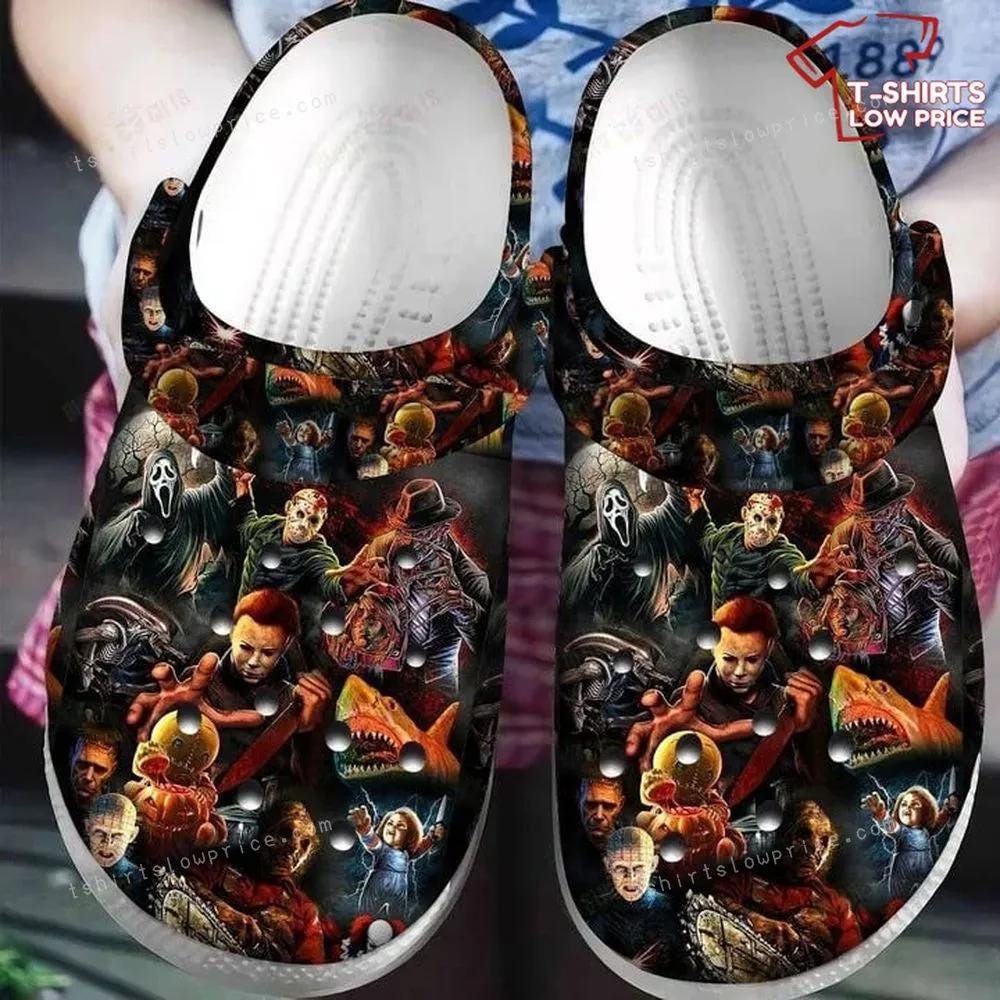 Horror Movies Halloween Classic Crocs For Mens Womens | by Stephen ...