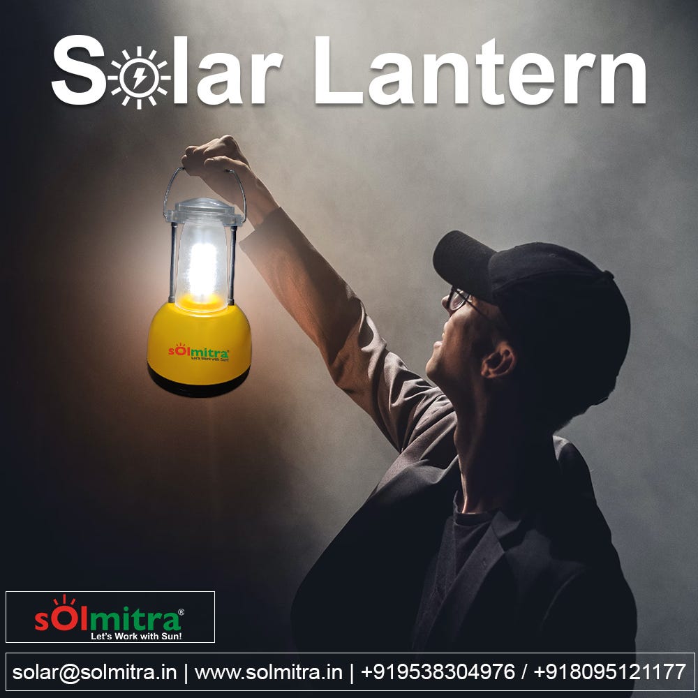Solar Lantern - Solmitra - Medium