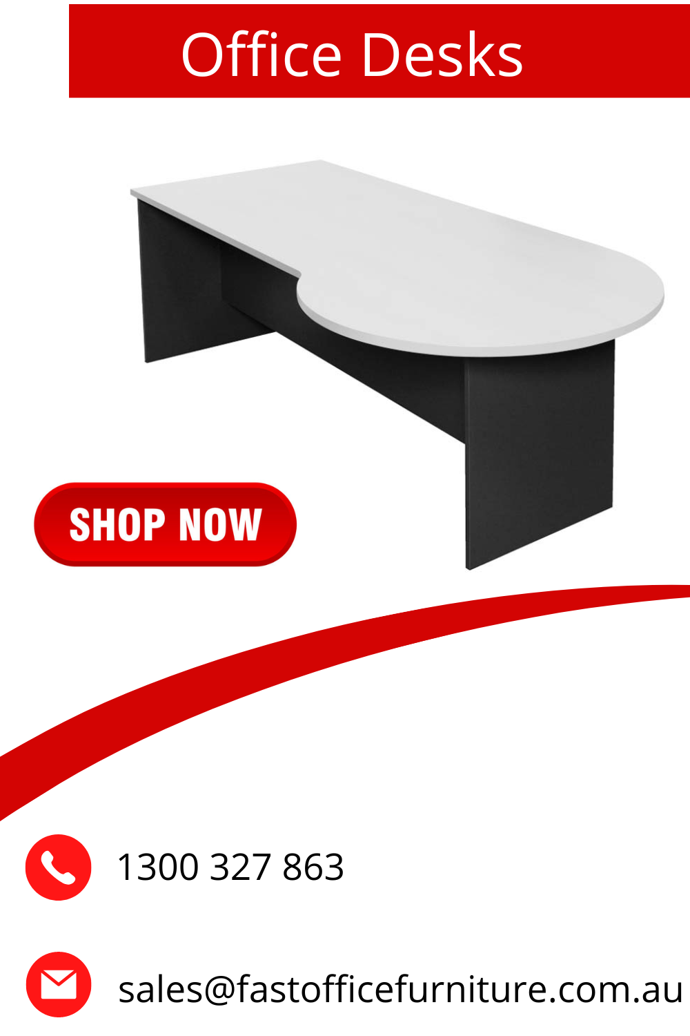 Buy Modern Office Desks Online in Australia — Fast Office Furniture ...