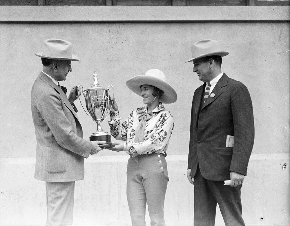 Women in Rodeo: Tad Lucas, Cowgirl Up! | by Holly R Harris | Medium