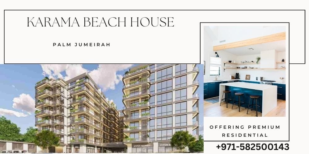 Beach House at Palm Jumeirah by Karma Developers | by ...