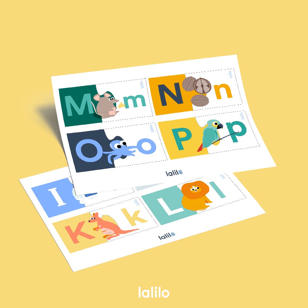 Resource #8: UpperCase-LowerCase Match | by Lilo Lalilo | lalilo | Medium