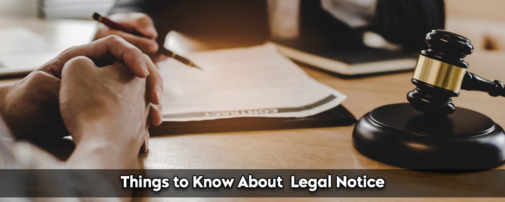 Things To Know About Legal Notice | by Leadindia | Aug, 2023 | Medium